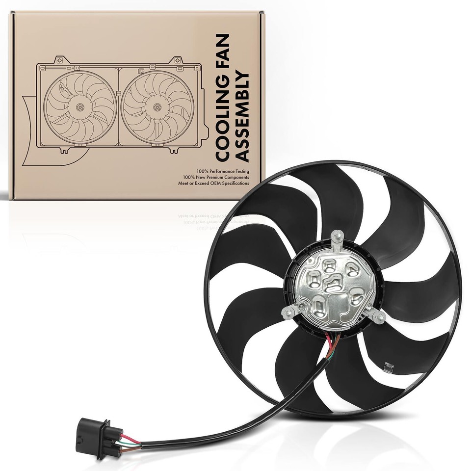 Engine Radiator Cooling Fan w/ Brushless Motor Assembly for Porsche 911 ...