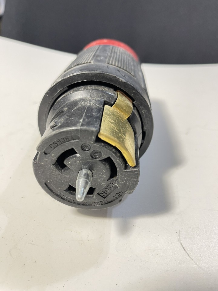 Eaton Arrow Hart Connector Lock CS8364EX Cord 250V 50A | eBay