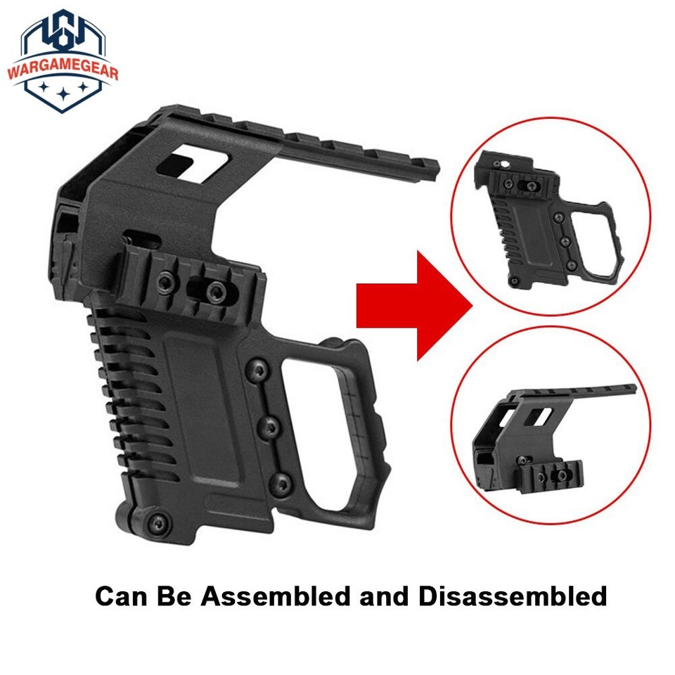 Tactical Laser Sight Scope Mount Rail Base Pistol Kit For Glock G17 G18 ...