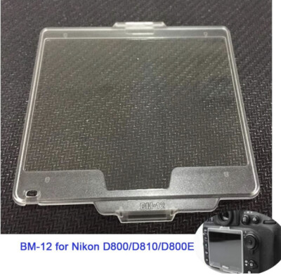 BM-12 Hard LCD Monitor Cover Screen Protector For Nikon D800, D810 DSLR ...
