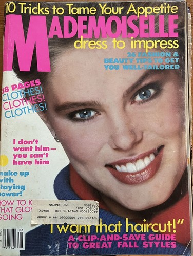 vintage mademoiselle magazine 1983 | eBay