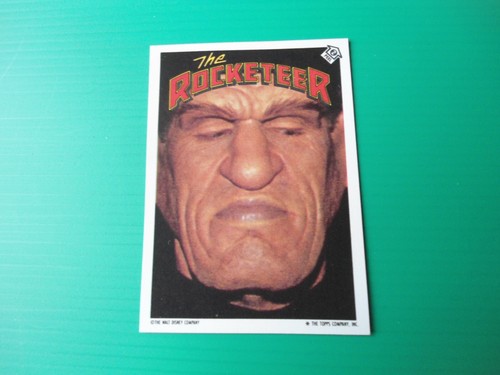 The ROCKETEER (Film) Trading Cards Rare Spécial Insert "Sticker" N° 2 ...