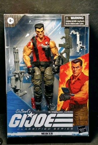 G.I. Joe Classified "Mercer" Custom Collector's Box Edition | eBay