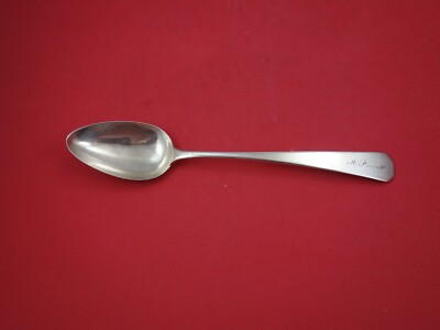 Coin Silver by Various Makers Dinner Spoon 1800-1807 large 9 1/2" | eBay
