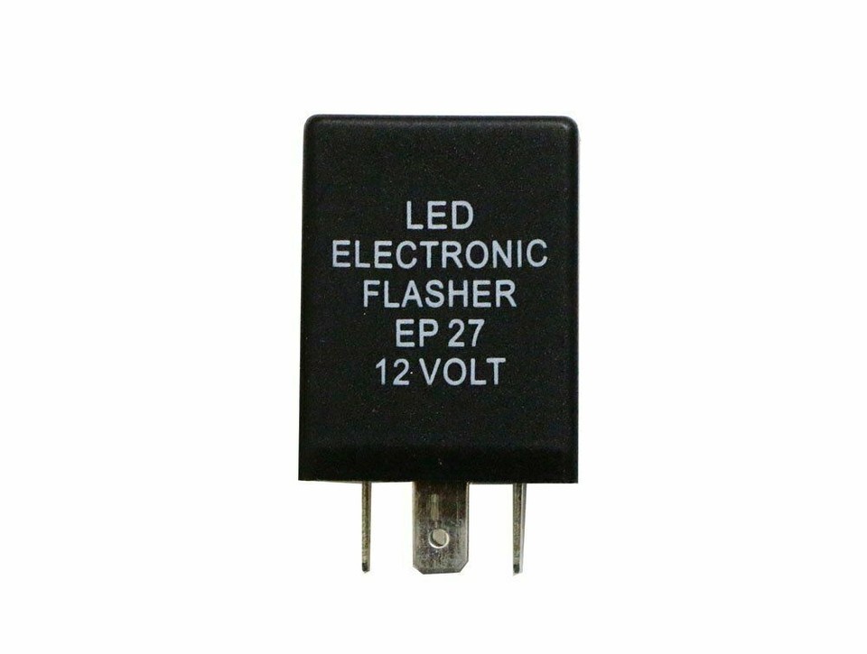 5-Pin EP27 FL27 LED Flasher Relay Fix Fits Turn Signal Lamps Hyper ...