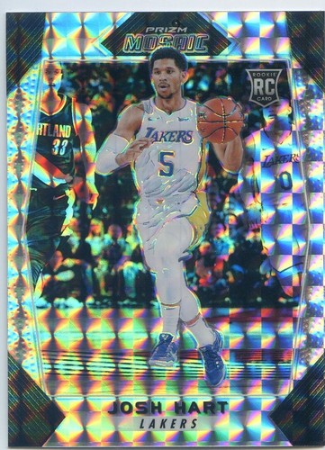 2017-18 Panini Mosaic Basketball JOSH HART RC ROOKIE #3 SILVER Prizm ...