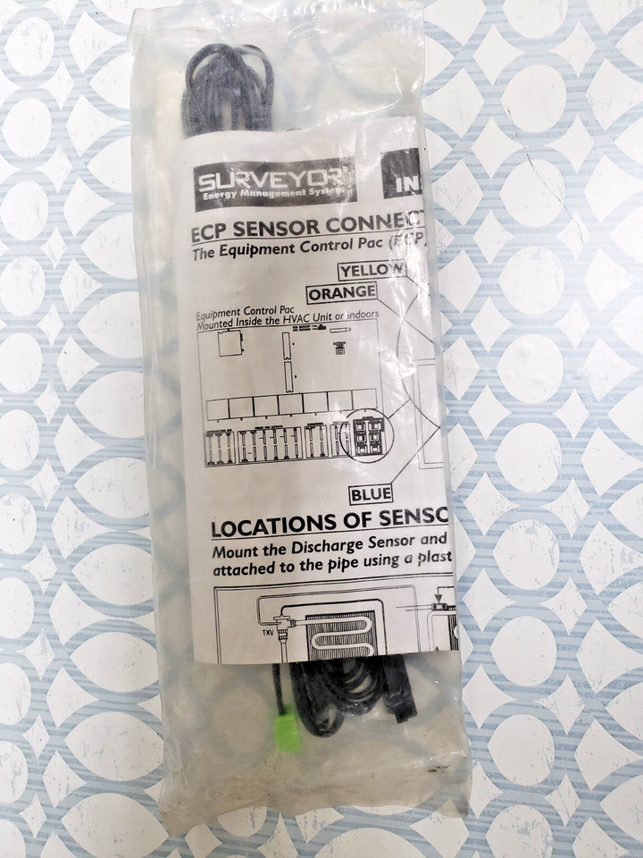 NEW SURVEYOR ECP Sensor Connections. Discharge Pipe Temp Sensor. SP400 ...