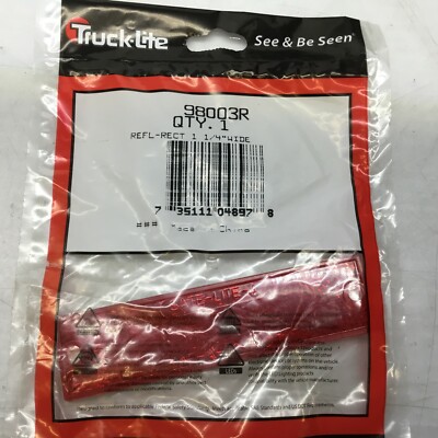 TRUCKLITE Rouge Réflecteur 98003R TL-98003R | eBay