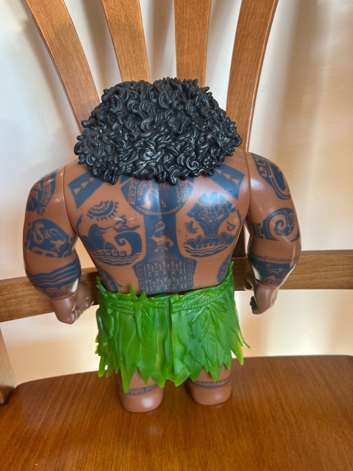 2015 Hasbro Disney Moana Maui Action Figure Doll 11” w/ Hook | eBay