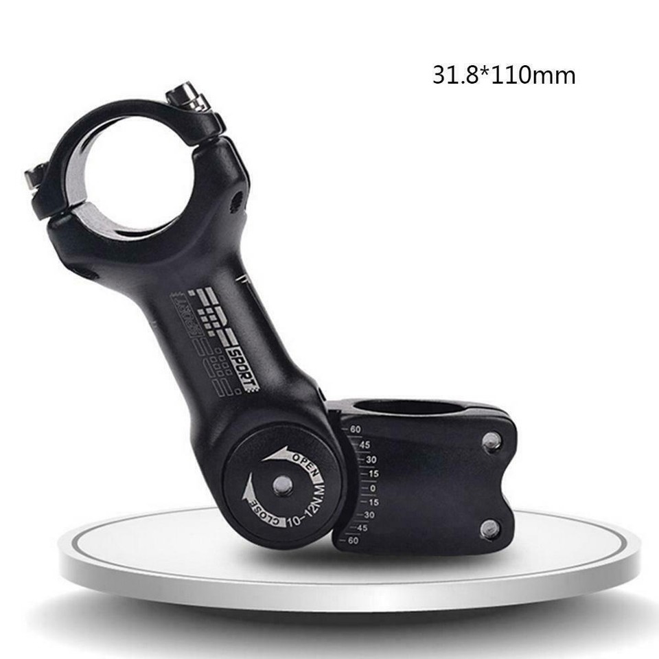 Adjustable Bike Stem 31.8 90mm 110mm 28.6mm Steerer Tubes for MTB Road ...