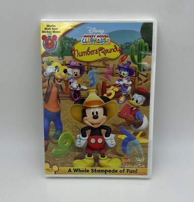 Mickey's Numbers Roundup DVD New Sealed 786936804348 | eBay