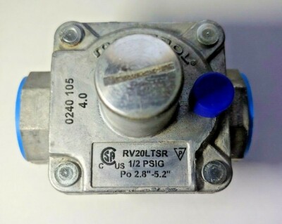 MAXITROL Gas Regulator RV20L 3/8" inlet 3/8" outlet NATURAL 2.8-5.2" NG ...