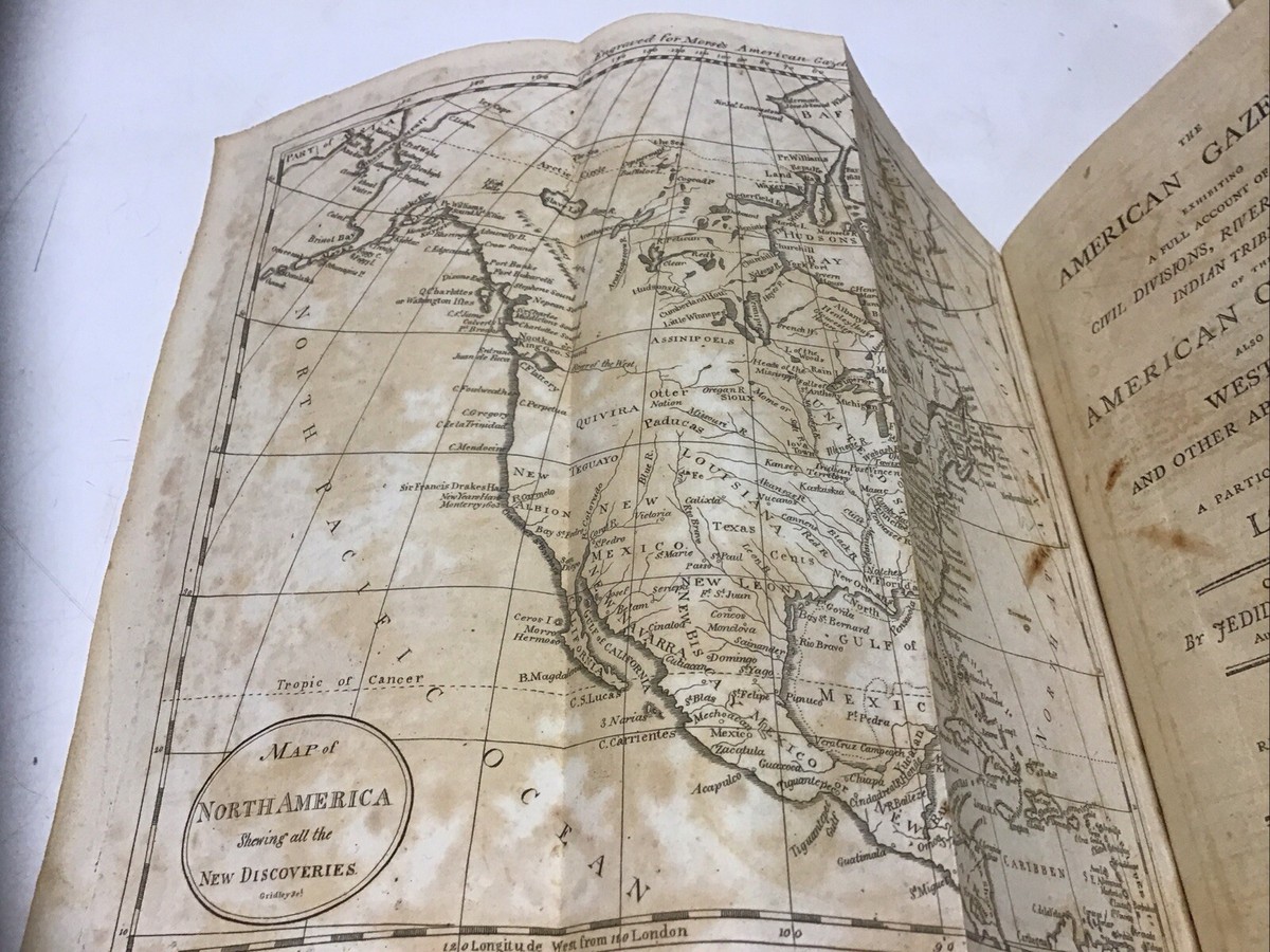 Map Of The United States In 1804