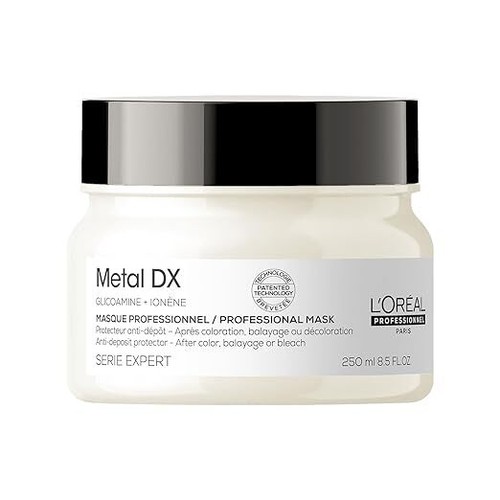 L’Oréal Professionnel Metal DX Hair Mask 250gm, Anti-Deposit Protector ...
