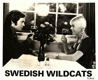 SWEDISH WILDCATS Original Lobby Card Cia Löwgren | eBay