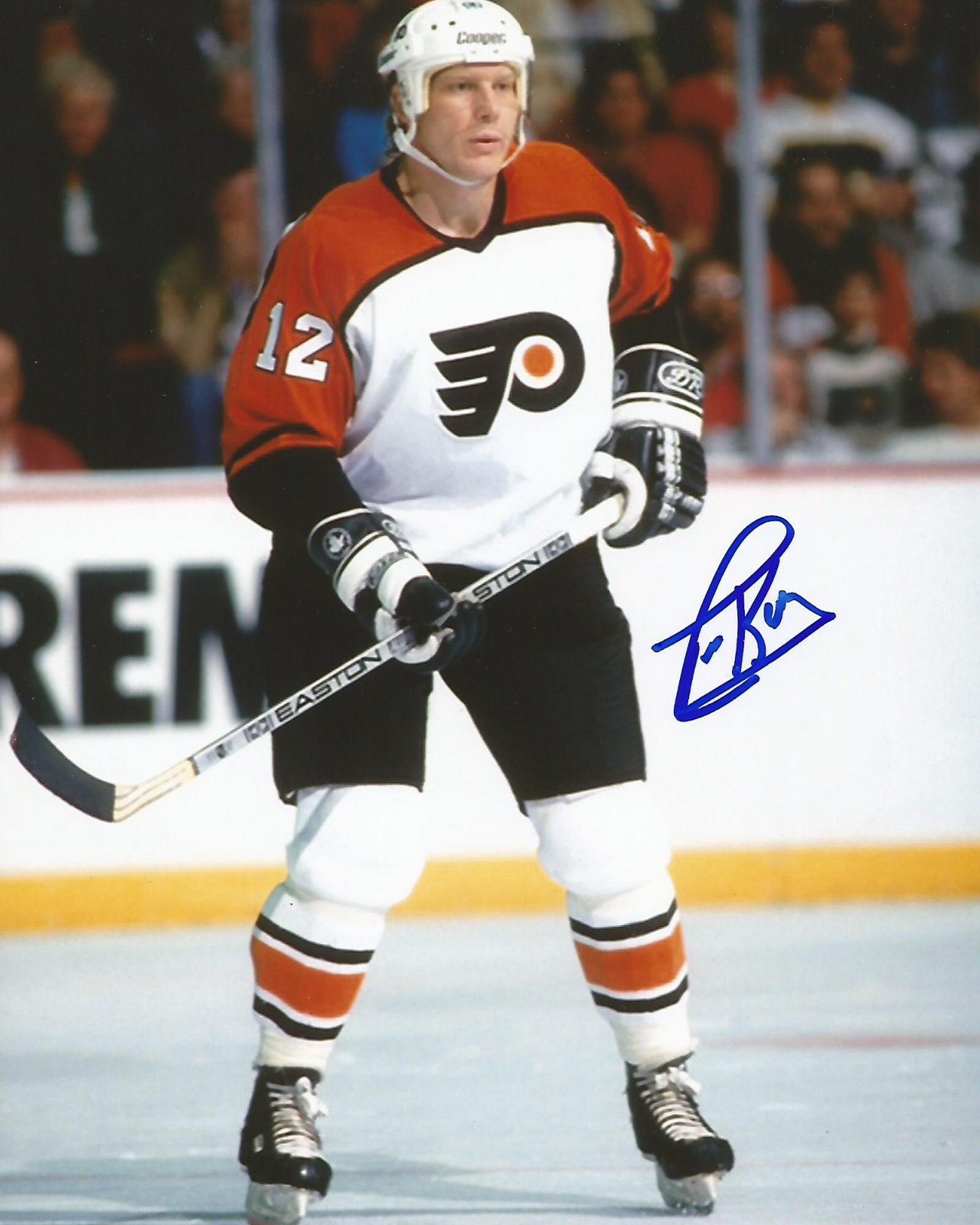 TIM KERR Autographed Signed 8 x 10 Hockey Photo Philadelphia Flyers COA ...