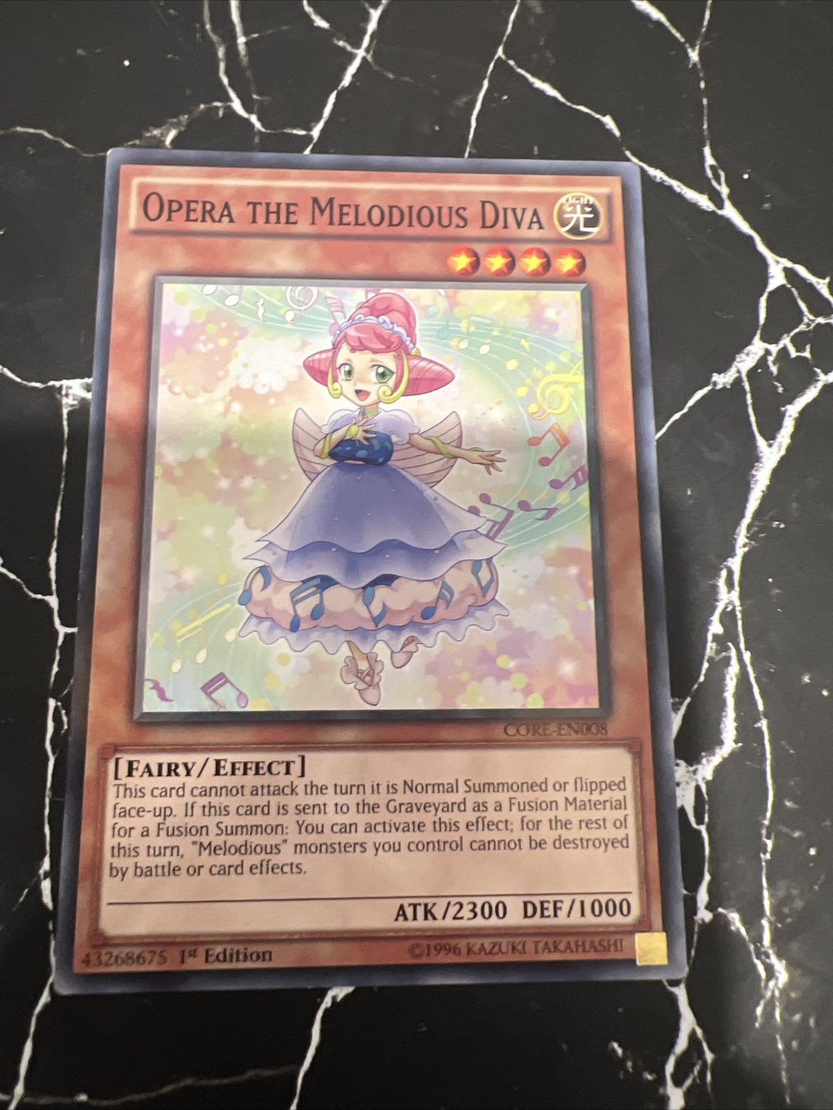 Opera the Melodious Diva - CORE-EN008 - Common - Yugioh - Yu-Gi-Oh ...