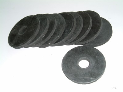 M12 Rubber Washers- 50mm O/D X 12.6mm I/D X 4mm Thk | eBay UK