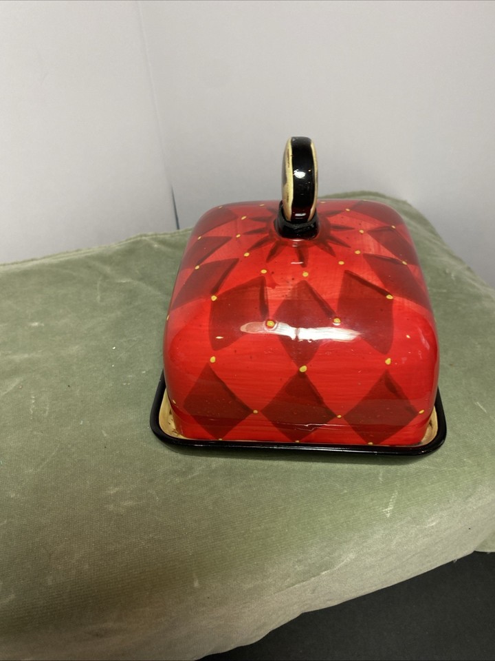 Harlequin Pattern Vintage Retro Ceramic Cheese And Nut Dish set | eBay UK