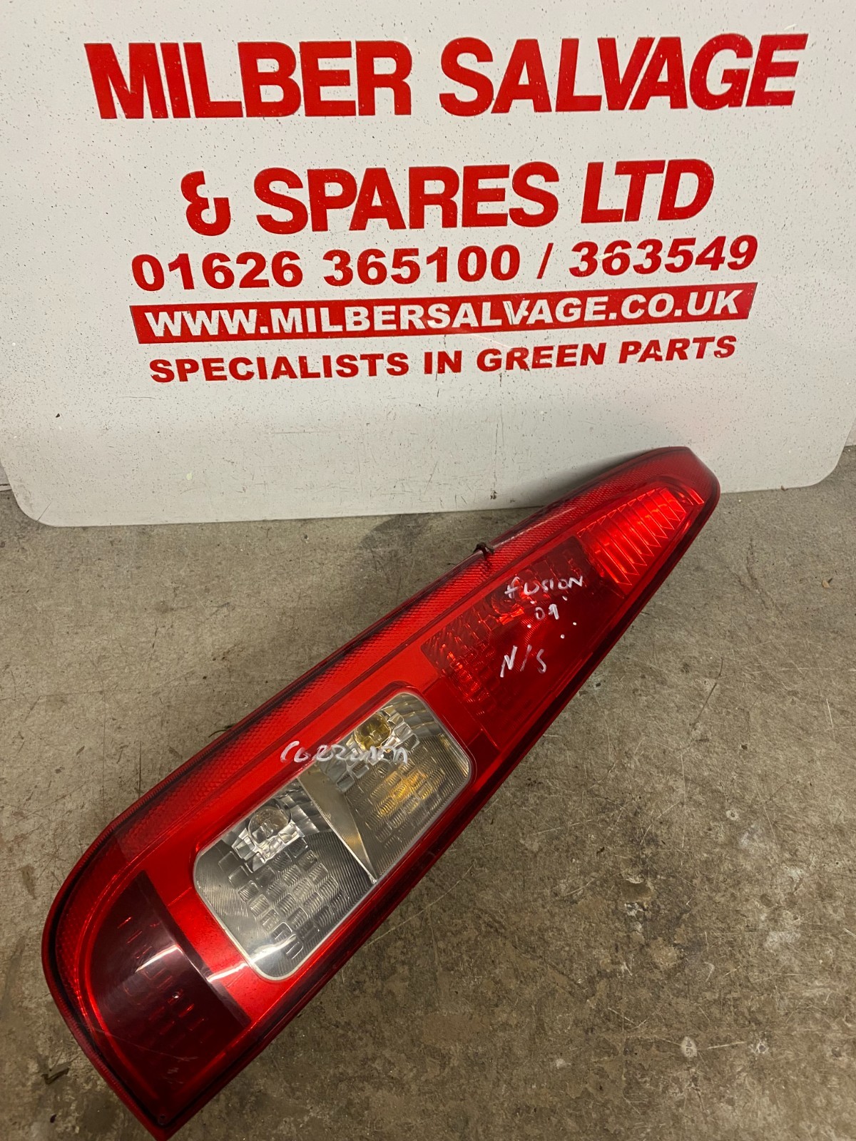 FORD FUSION REAR LIGHT N/S PASSENGER SIDE 2009 BARE | eBay UK