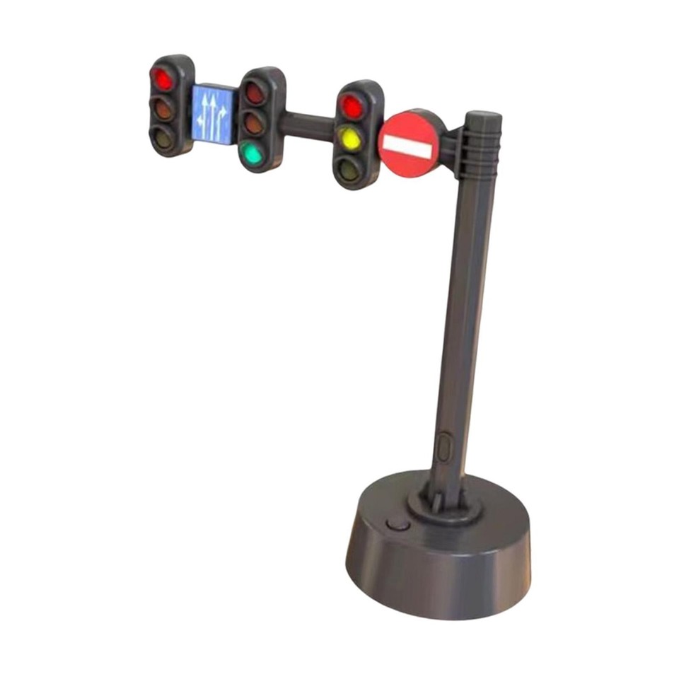 Mini Traffic Light Toy Fittings Gift Practical Model Pretend Play for ...