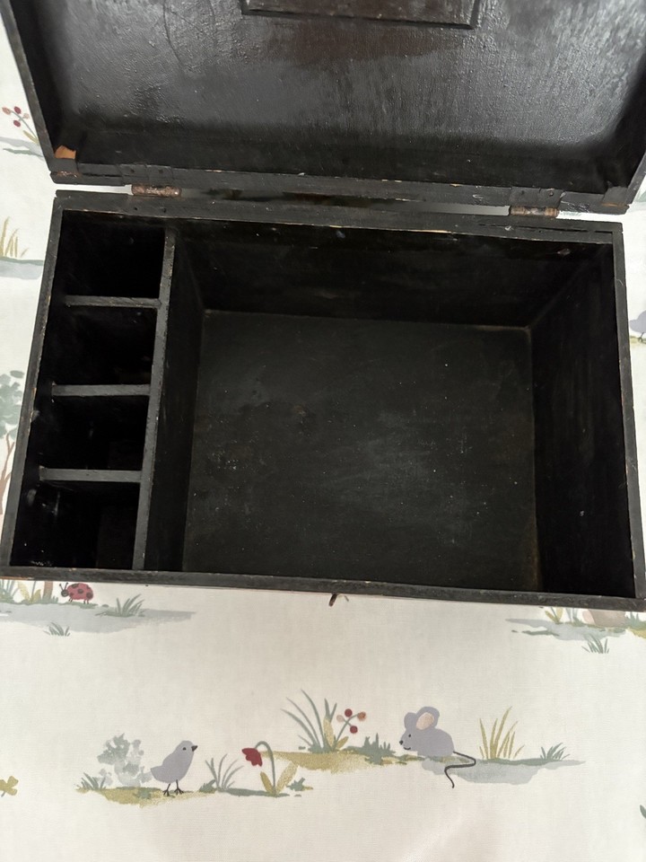 WW1 / WW2 Vintage Wooden British Red Cross First Aid Nursing Medical ...