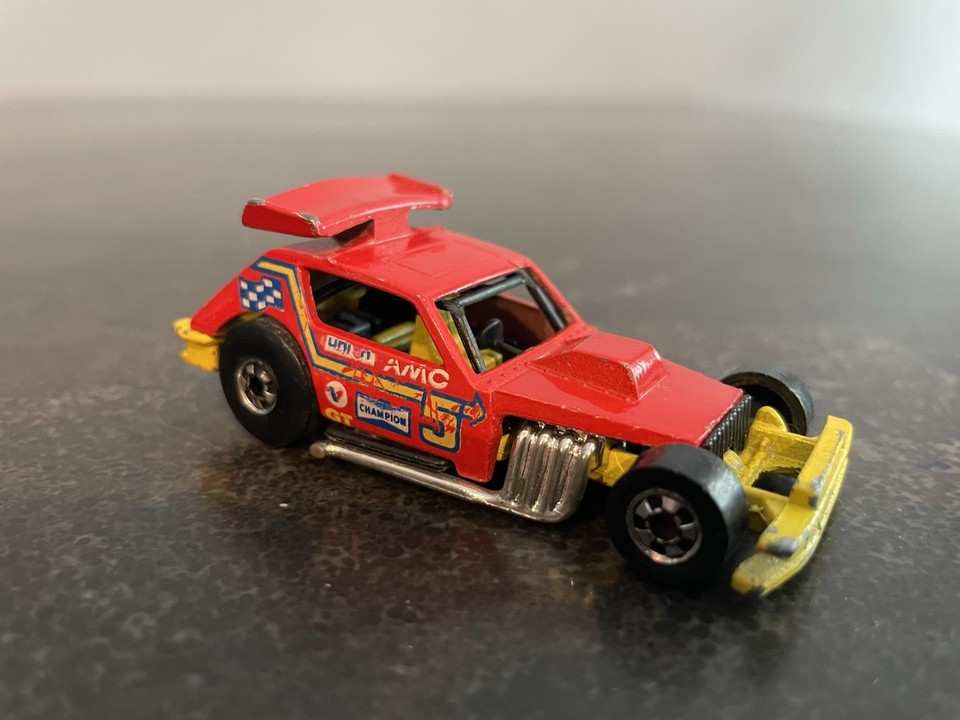 Hot Wheels Flying Colors Red AMC Greased Gremlin 1/64 Scale Diecast ...