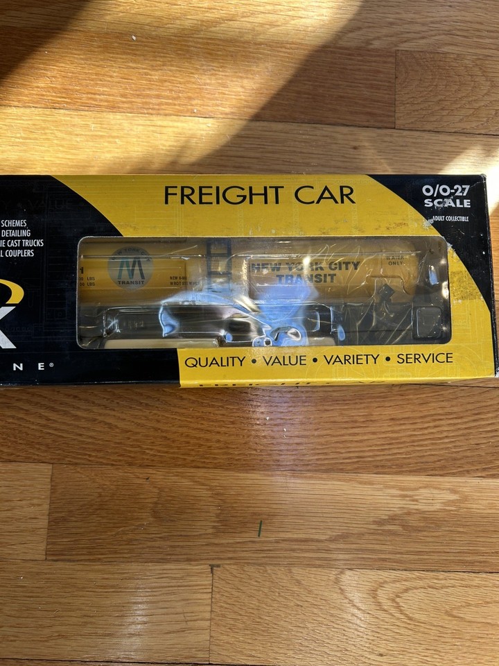 K Line O Gauge K635-8015 New York City Transit Double Dome Tank Car ...