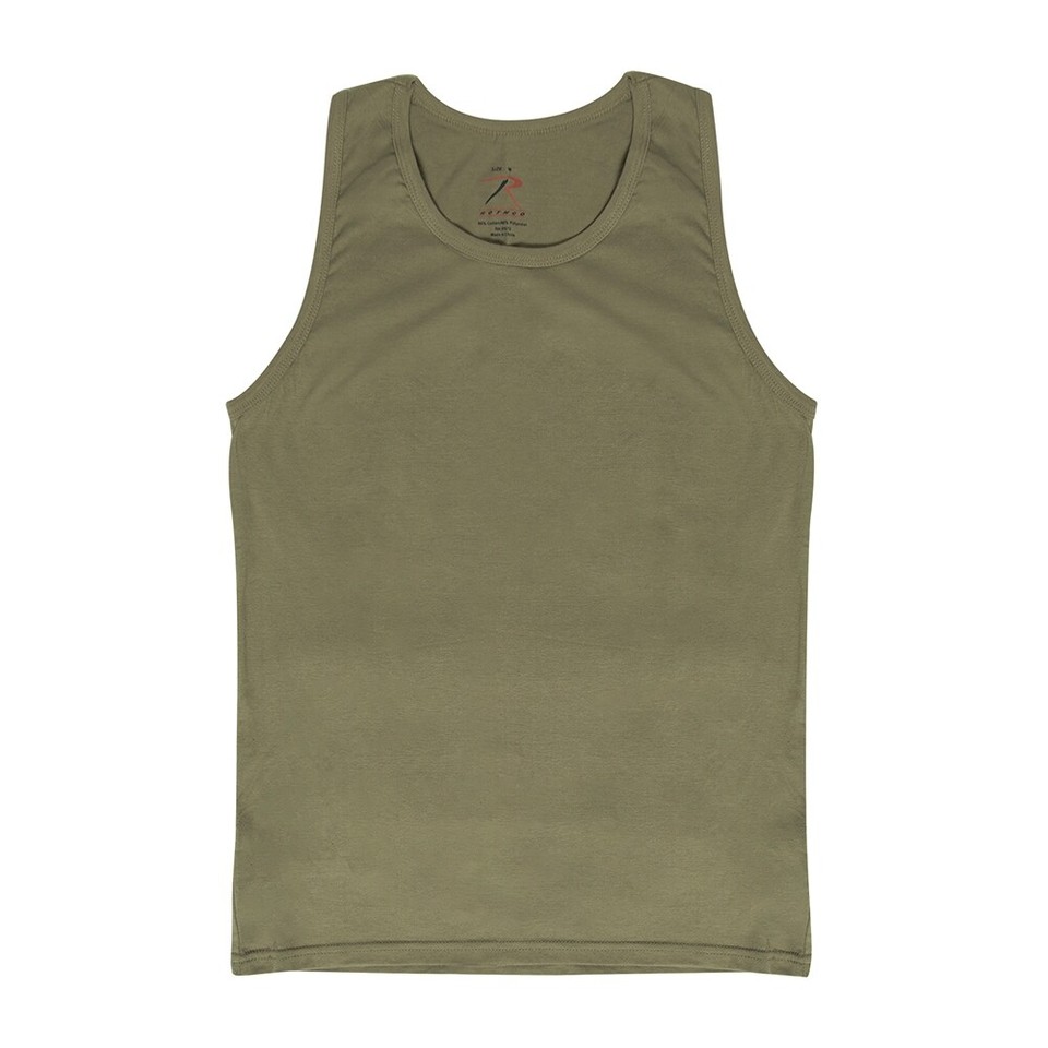 Rothco Camouflage Sleeveless Tank-Top Tactical Army Military T-Shirt | eBay