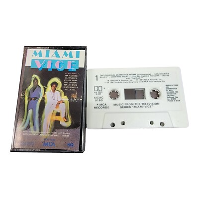 Miami Vice [Original TV Soundtrack] by Original Soundtrack (Cassette ...