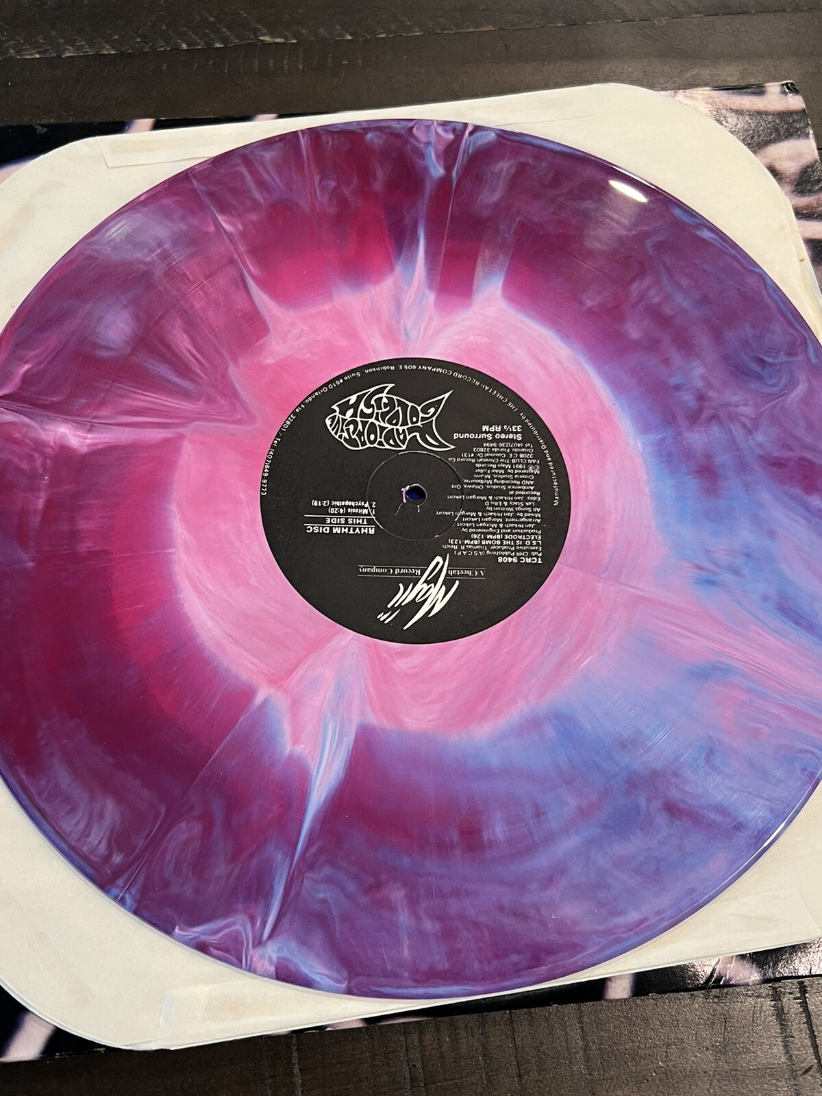 Radioactive Goldfish Rhythm And Rave Vinyl Tie Dye | eBay