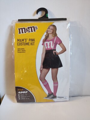 Spirit Adult Pink M&M'S Costume Kit Size L | eBay
