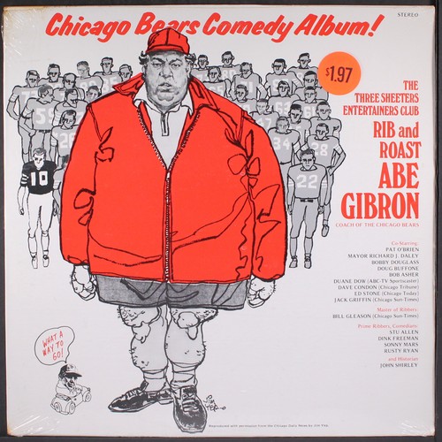 VARIOUS: chicago bears comedy album rib and roast: abe gibron coach of ...