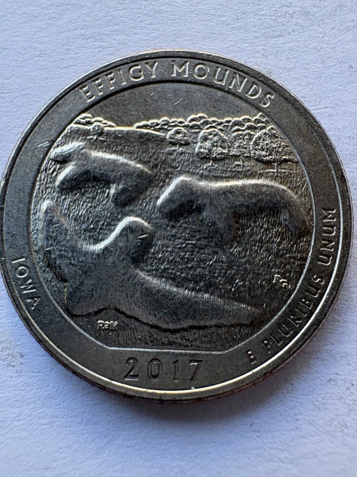 2017 Iowa Quarter Coin Error | eBay