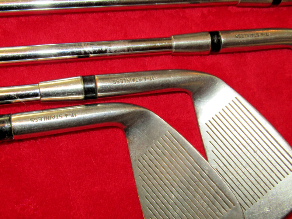 Vintage Lynx Master Model Golf Club Set 3,4,5,6,7,8,9P,S Stainless ...