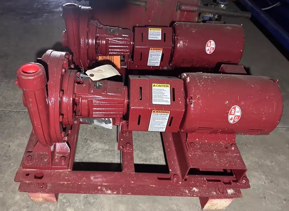 NEW Bell & Gossett E1510 1.25BC 8.375SSF 3HP Pump | eBay