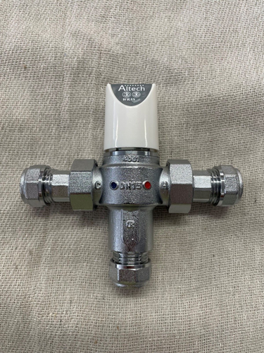 ALTECH 15MM TMV 3/2 THERMOSTATIC MIXING VALVE 2 IN 1 ADJ TEMP RANGE 30 ...