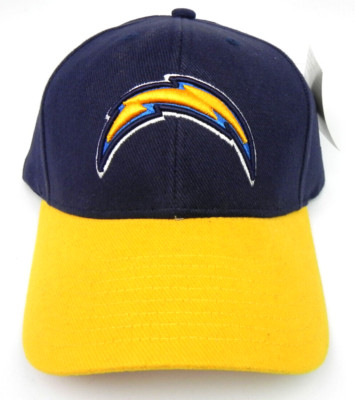 LOS ANGELES CHARGERS NFL FOOTBALL 2-TONE REEBOK ADJUSTABLE CAP HAT NEW ...
