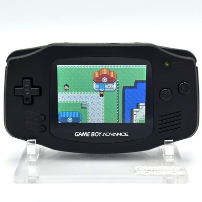 Game Boy Advance GBA iPS V2 Backlight Backlit LCD Mod Console Black ...