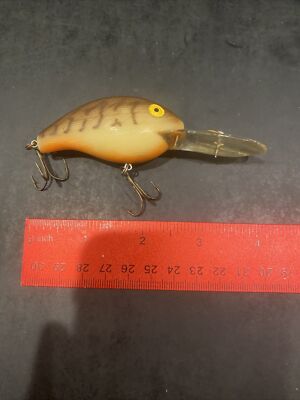 Rebel Deep Mini R Brown Craw Orange Belly | eBay