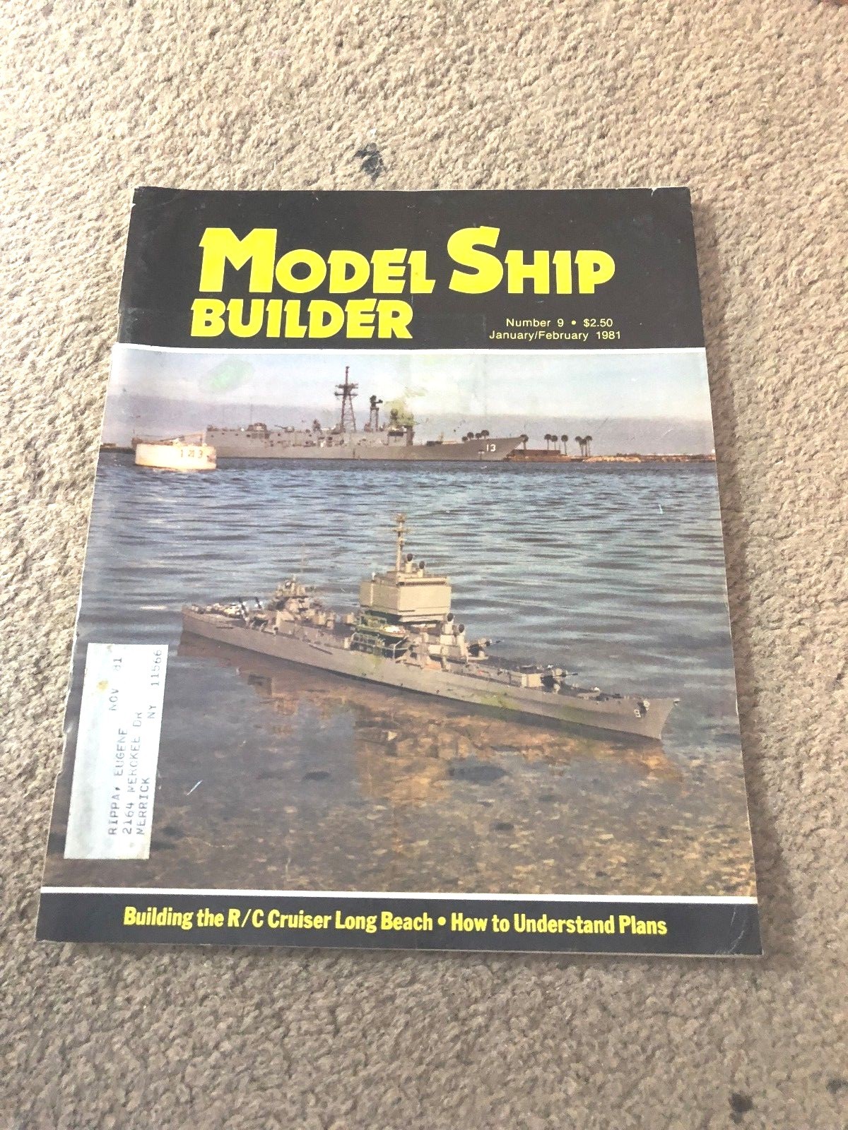 JAN/FEB 1981 MODEL SHIP BUILDER boat model magazine | eBay