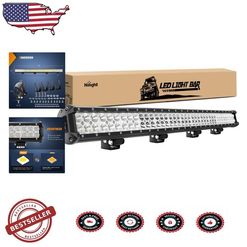 High-Performance 36" LED Light Bar Combo with Adjustable Mount for ...