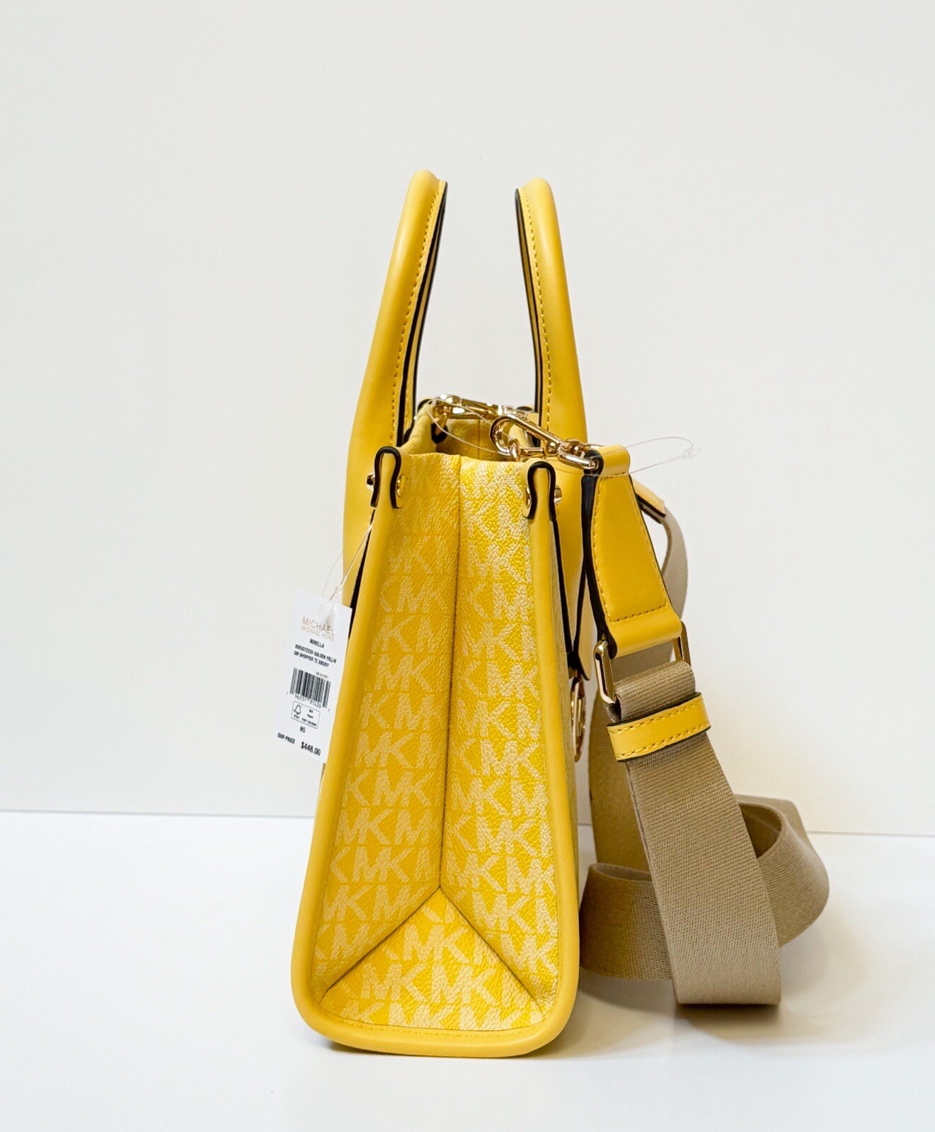 Michael Kors Mirella Small Shopper Tote Satchel Shoulder Crossbody Bag ...