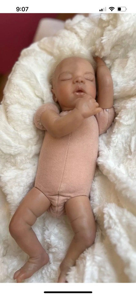 Reborn Doll Bountiful Baby Dominic Asleep Real Born 19 inch baby | eBay