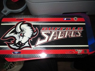 License Plate Hard Plastic Buffalo Sabres NHL | eBay