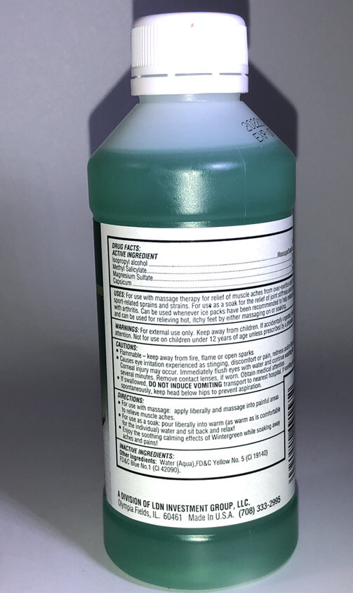 SHIP24H-LDN Research 8oz Arthritis & Sport W Wintergreen Epsom Salt ...