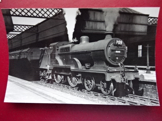 PHOTO LMS 4-4-0 CLASS 2P LOCO NO (40)595 AT PAISLEY 1/8/38 | eBay UK