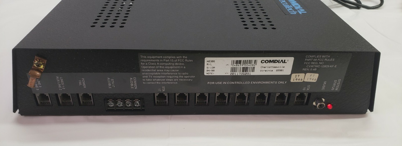 NO308 COMDIAL EXECUTECH XE 3 Line 8 Station - Pre-owned - tested ...
