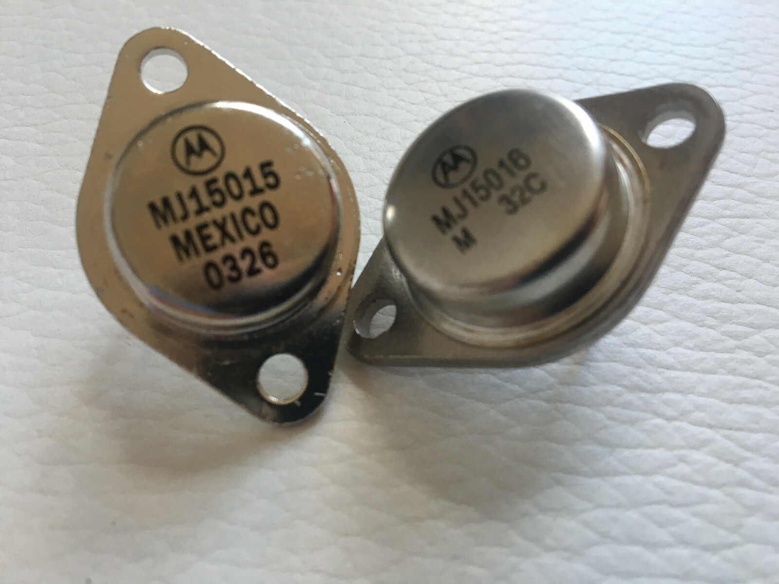 1 Pair | MJ15015 + MJ15016 NPN + PNP Power Transistor 15A 180W | eBay