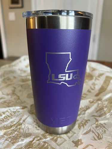 LSU Limited Edition Game Day Yeti, 100-year Anniversary of Tiger ...